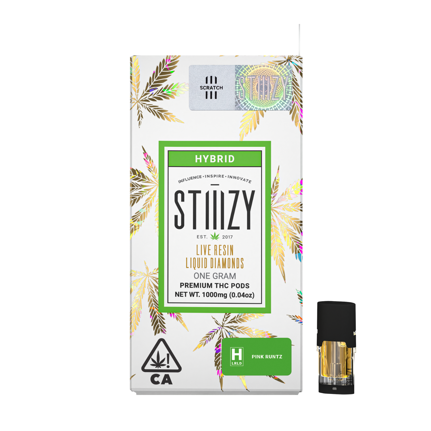 STIIIZY - PINK RUNTZ - LIQUID DIAMONDS POD – Premium Cannabis Product ...
