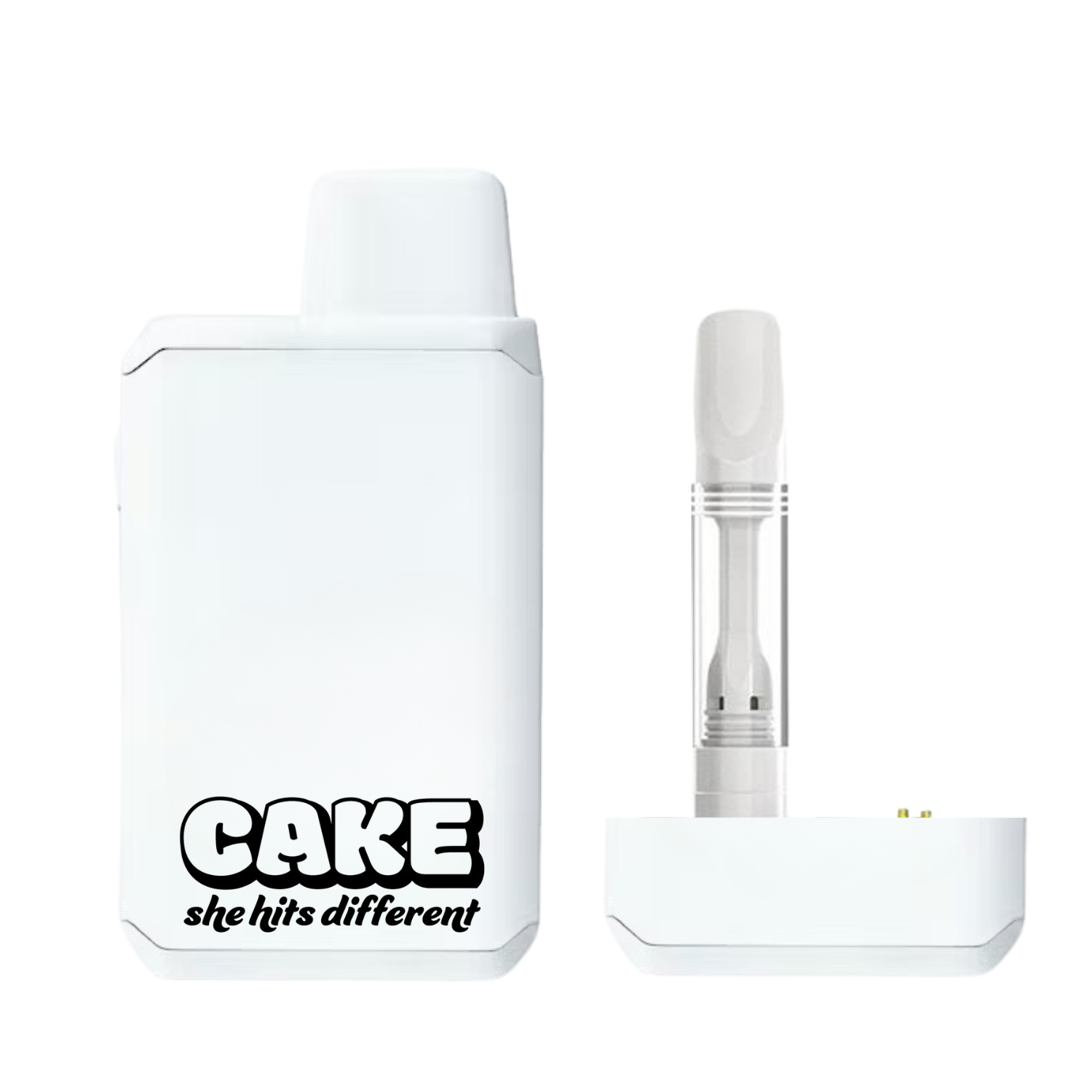 CAKE - SECRET STASH BATTERY - WHITE – Premium Cannabis Product at ...