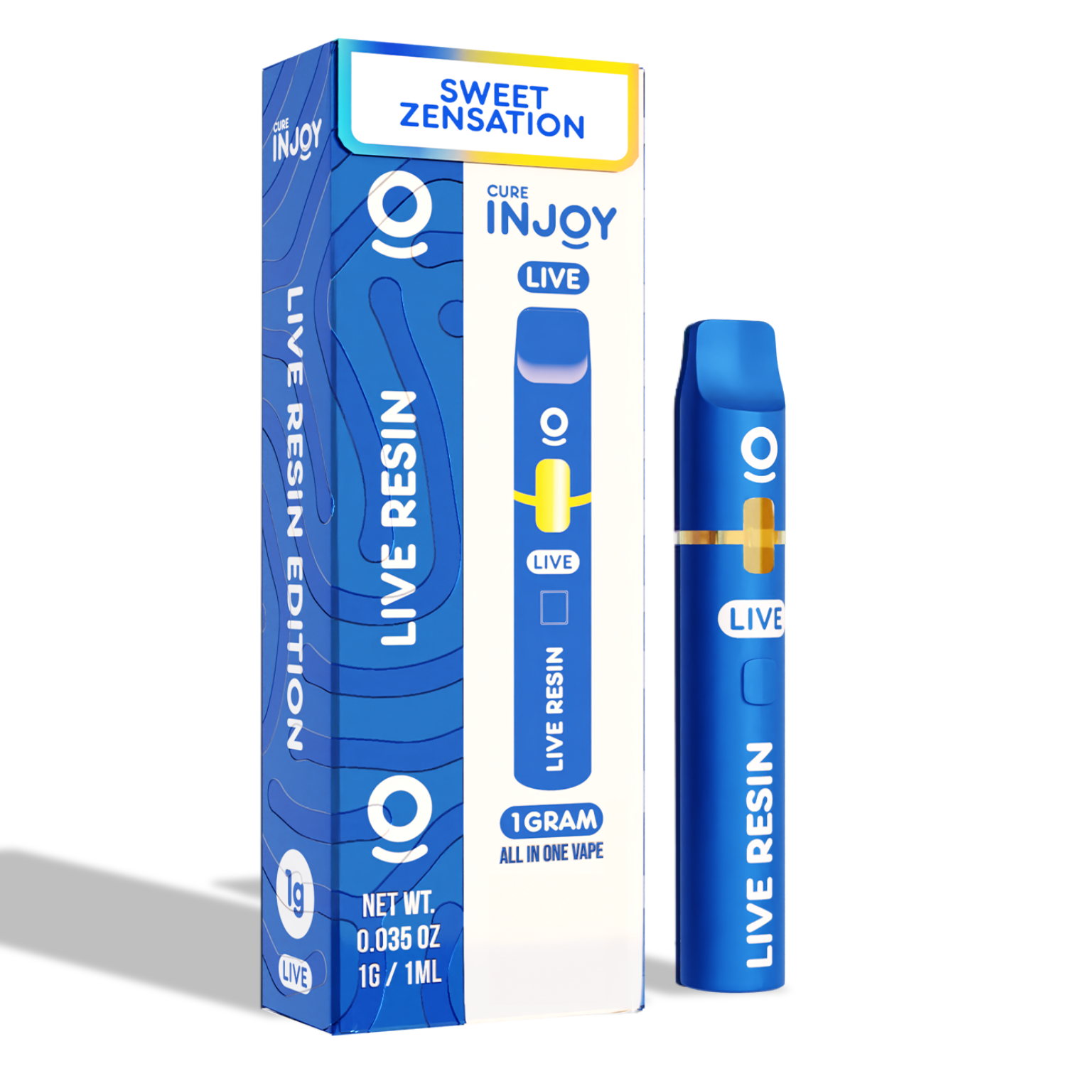 CURE INJOY - SWEET ZENSATION - LIVE RESIN ALL-IN-ONE – Premium Cannabis ...