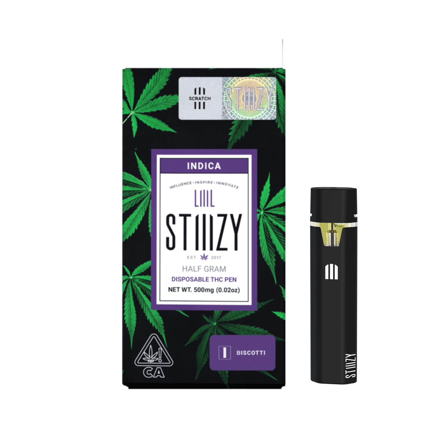 STIIIZY - BISCOTTI - LIIIL ALL-IN-ONE – Premium Cannabis Product at ...