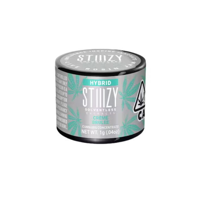STIIIZY - CREME BRULEE LIVE ROSIN JAM EXTRACT 1G – Premium Cannabis ...