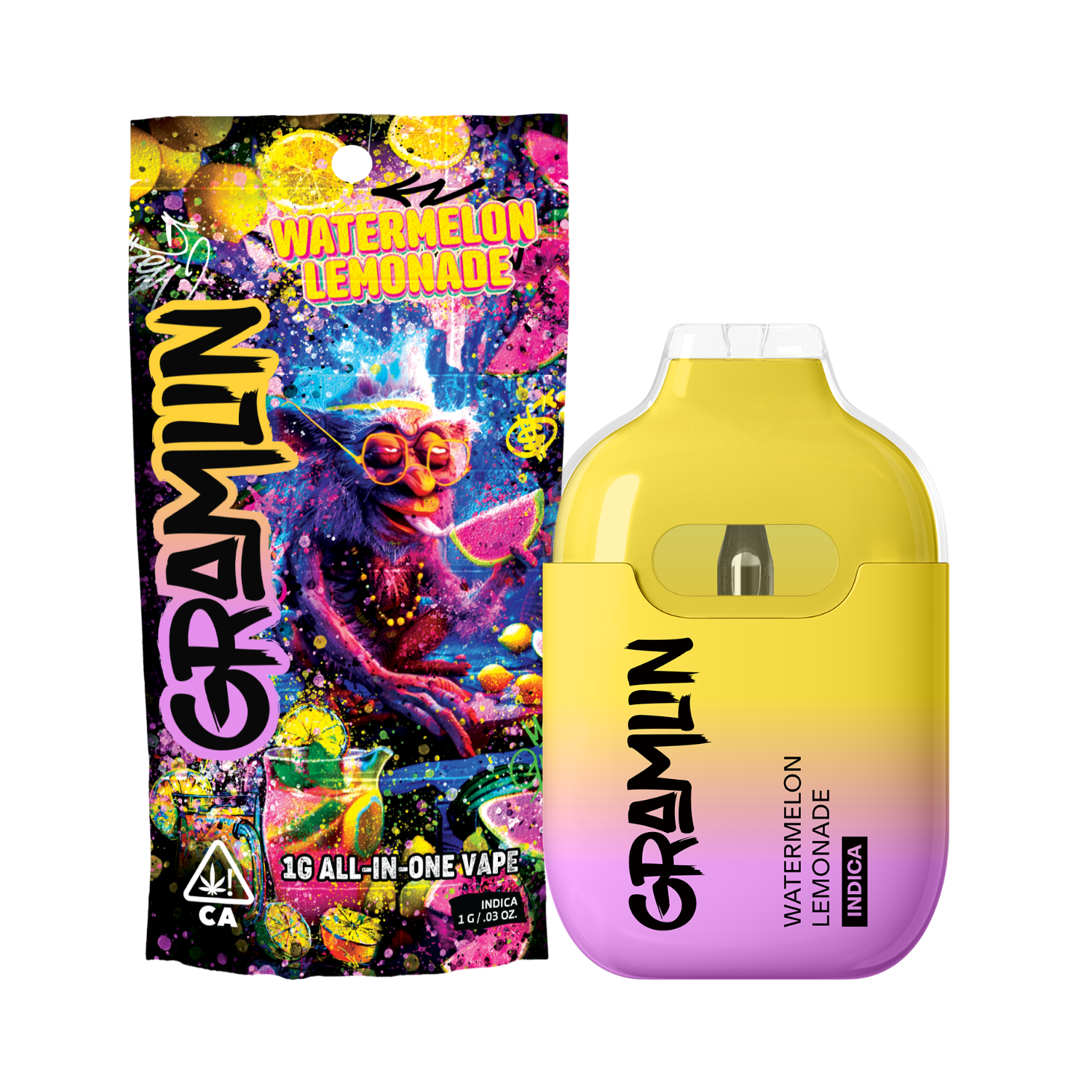 Gramlin - WATERMELON LEMONADE - ALL-IN-ONE – Premium Cannabis Product ...
