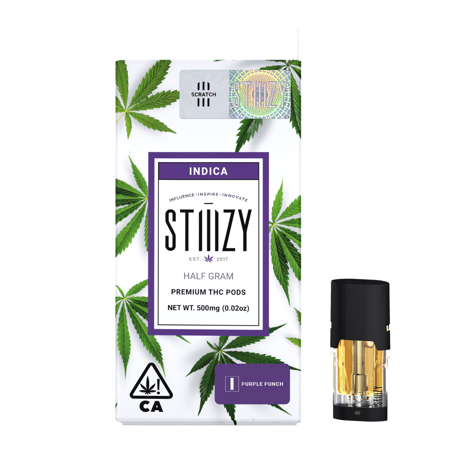 STIIIZY - PURPLE PUNCH - HALF GRAM POD – Premium Cannabis Product at ...
