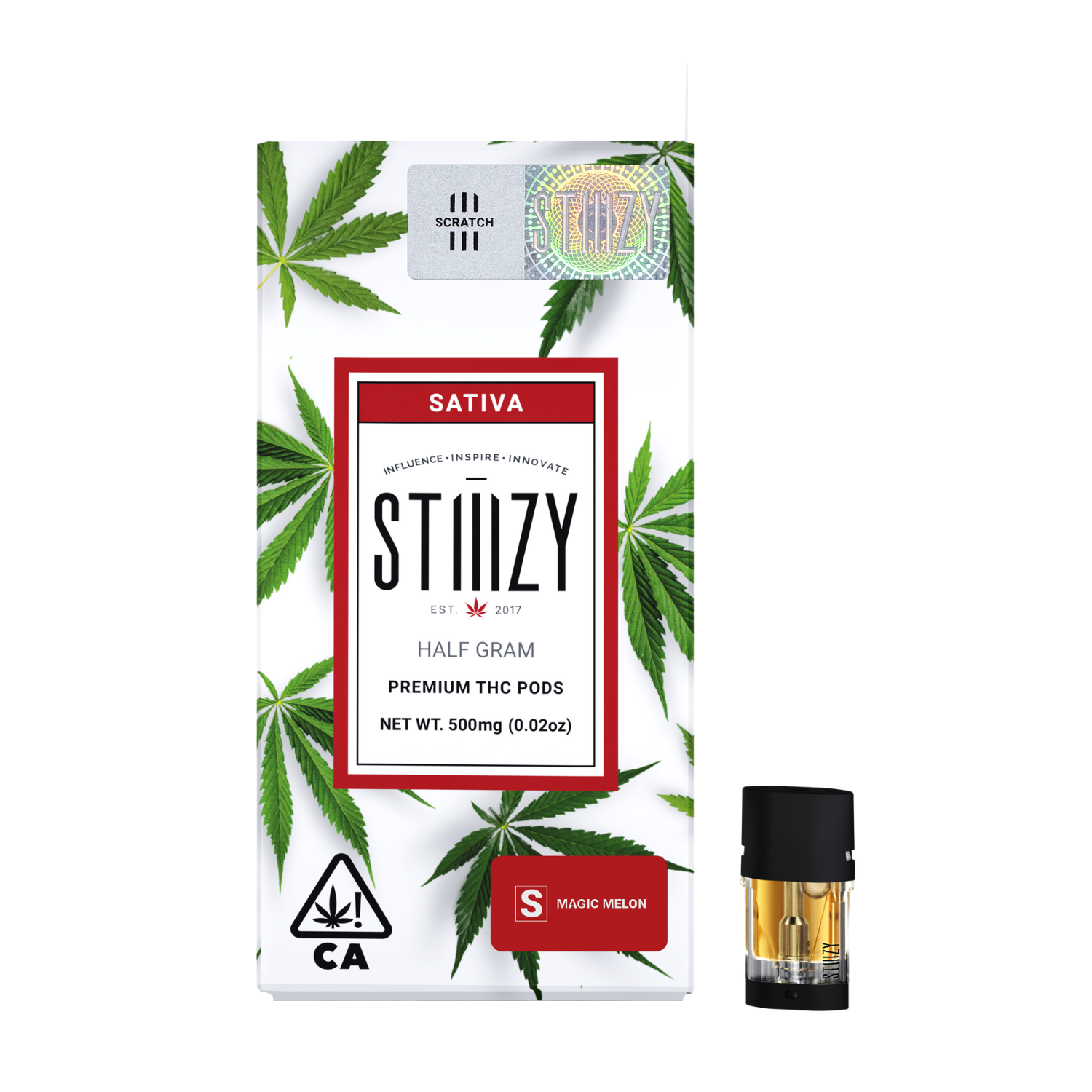 STIIIZY - MAGIC MELON - 0.5G POD – Premium Cannabis Product at Airfield Supply Co in San Jose, CA