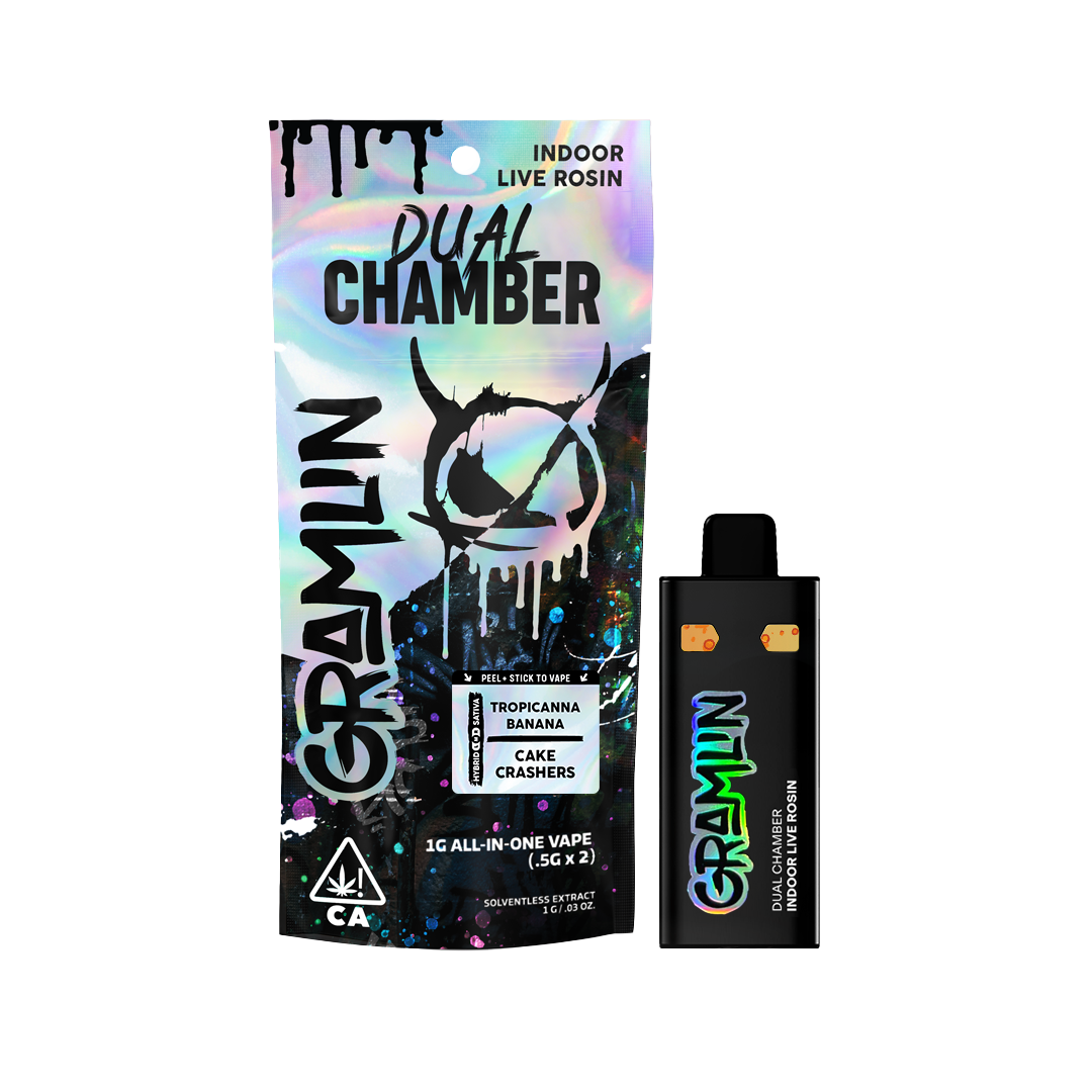 GRAMLIN - Cake Crashers x Tropicanna Banana – Premium Cannabis Product ...