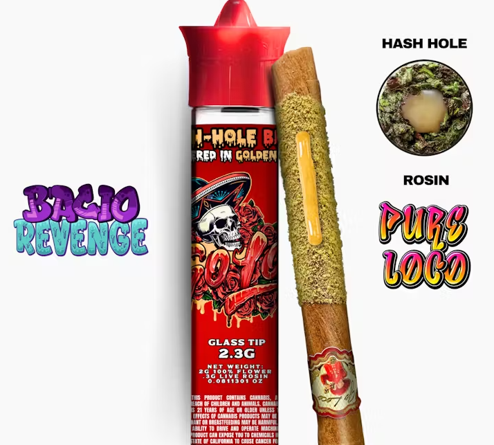 GO LOCO - BACIO REVENGE / PURO LOCO 2.3G HASH HOLE BY GO LOCO