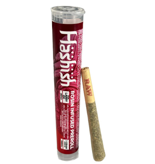HASHISH - ALIEN OG 1G INFUSED PREROLL HASHISH