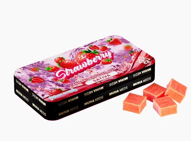MUHA MEDS - MUHA MEDS STRAWBERRY HASH ROSIN INFUSED 100MG