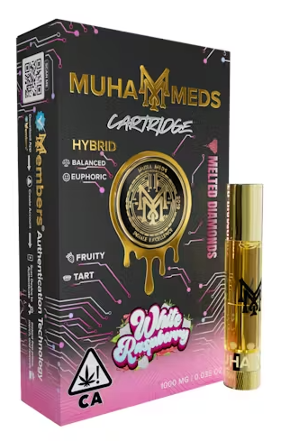 MUHA MEDS - MUHA MEDS WHITE RASPBERRY 1G CART