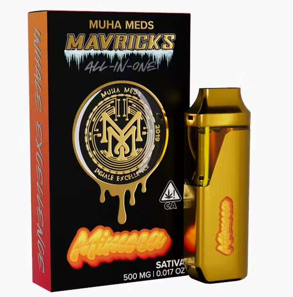 MUHA MEDS - MUHA MEDS MIMOSA MAVRICK HASH ROSIN .5G ALL IN ONE