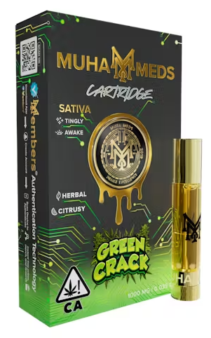 MUHA MEDS - MUHA MEDS GREEN CRACK 1G CART