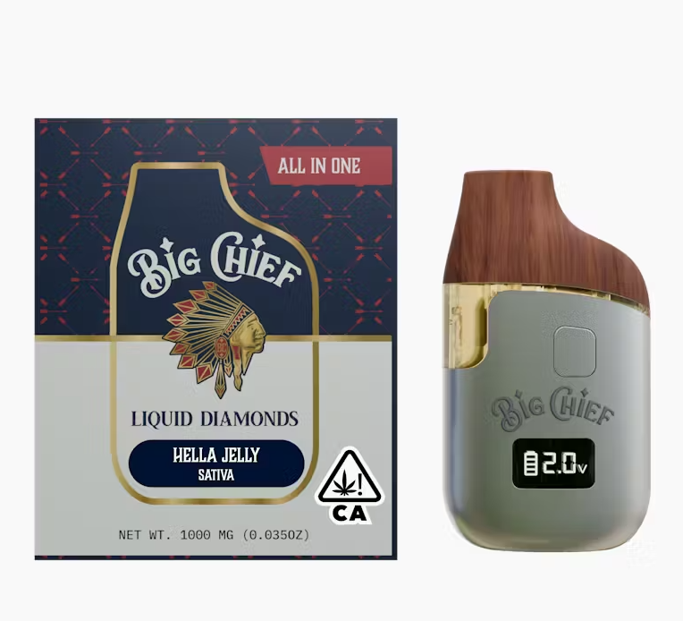 BIG CHIEF - BIG CHIEF - HELLA JELLY LIQUID DIAMONDS ALL IN ONE 1G