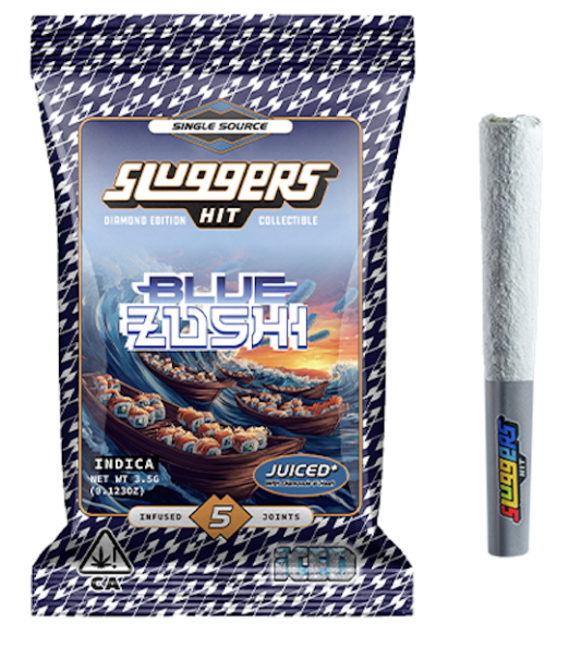 SLUGGERS - Sluggers | Blue Zushi | 5PK | Infused | Pre Roll