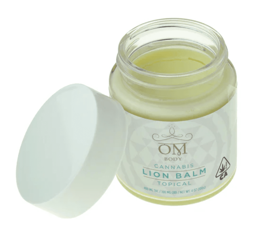 OM - OM LIVING LION BALM 400 THC:100 CBD (4OZ) (BALM)