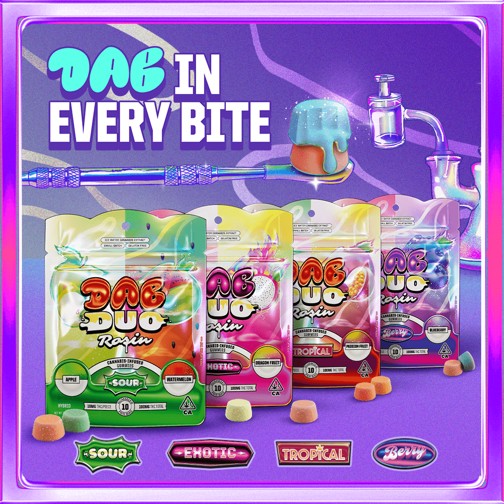 ABX - ABX DAB DUOS ROSIN TROPICAL GUMMIES PACK