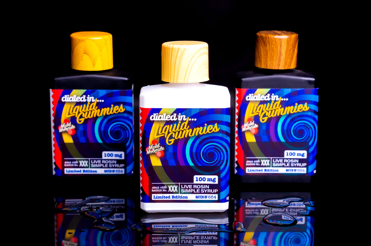 DIALED IN - DIALED IN - HYBRID - LIQUID GUMMIES - 100MG