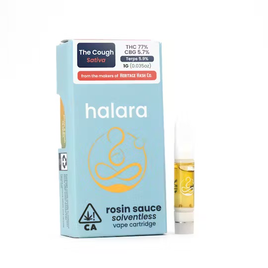 HALARA - Halara - The Cough - Rosin Sauce Cart 1G