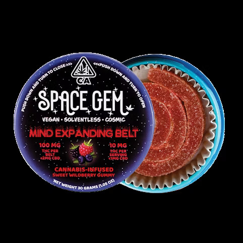 SPACE GEM - Space Gem | Sweet Wildberry | Mind Expanding Belt 100MG