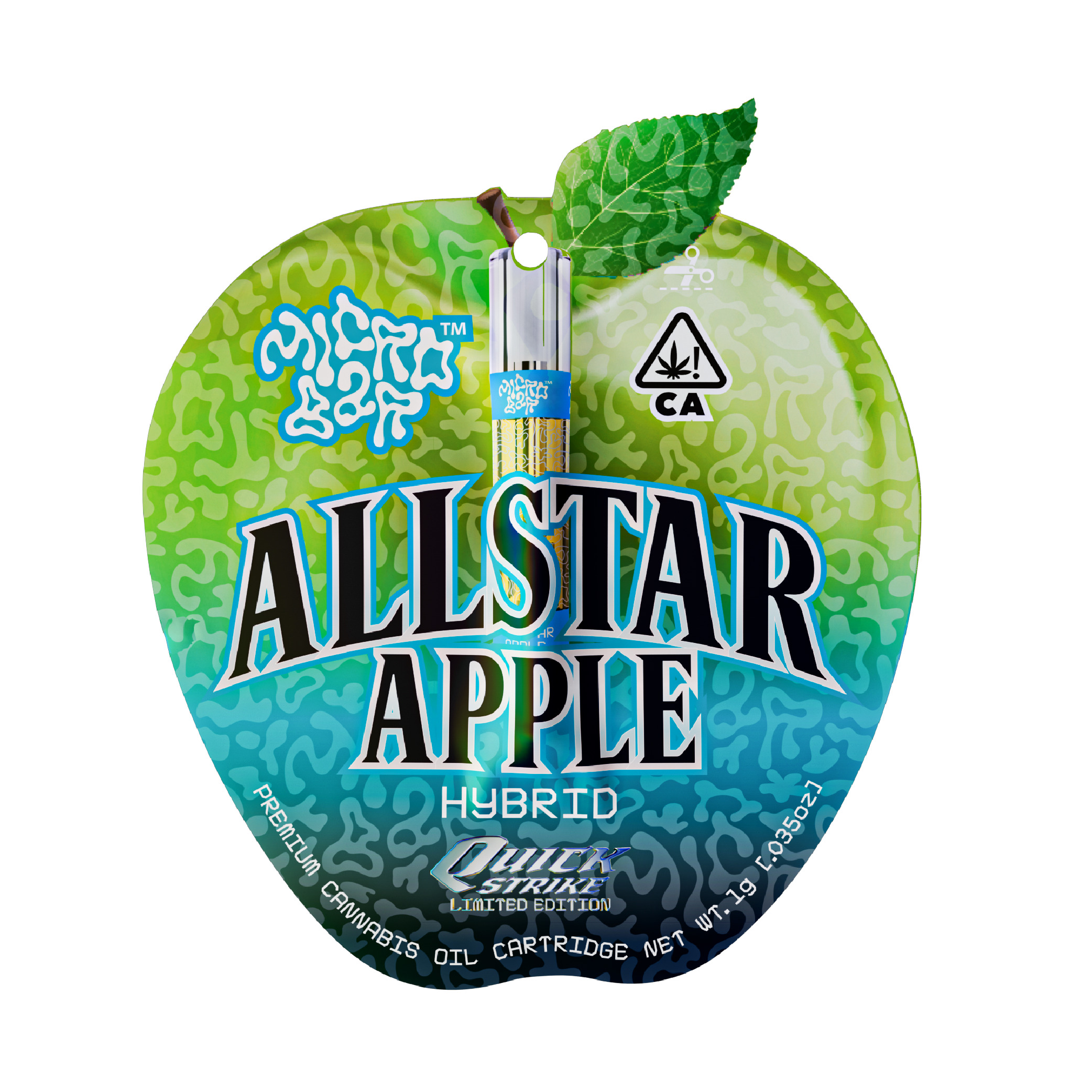 MICRO BAR - Microcart | Allstar Apple | 1G Vape Cartridge