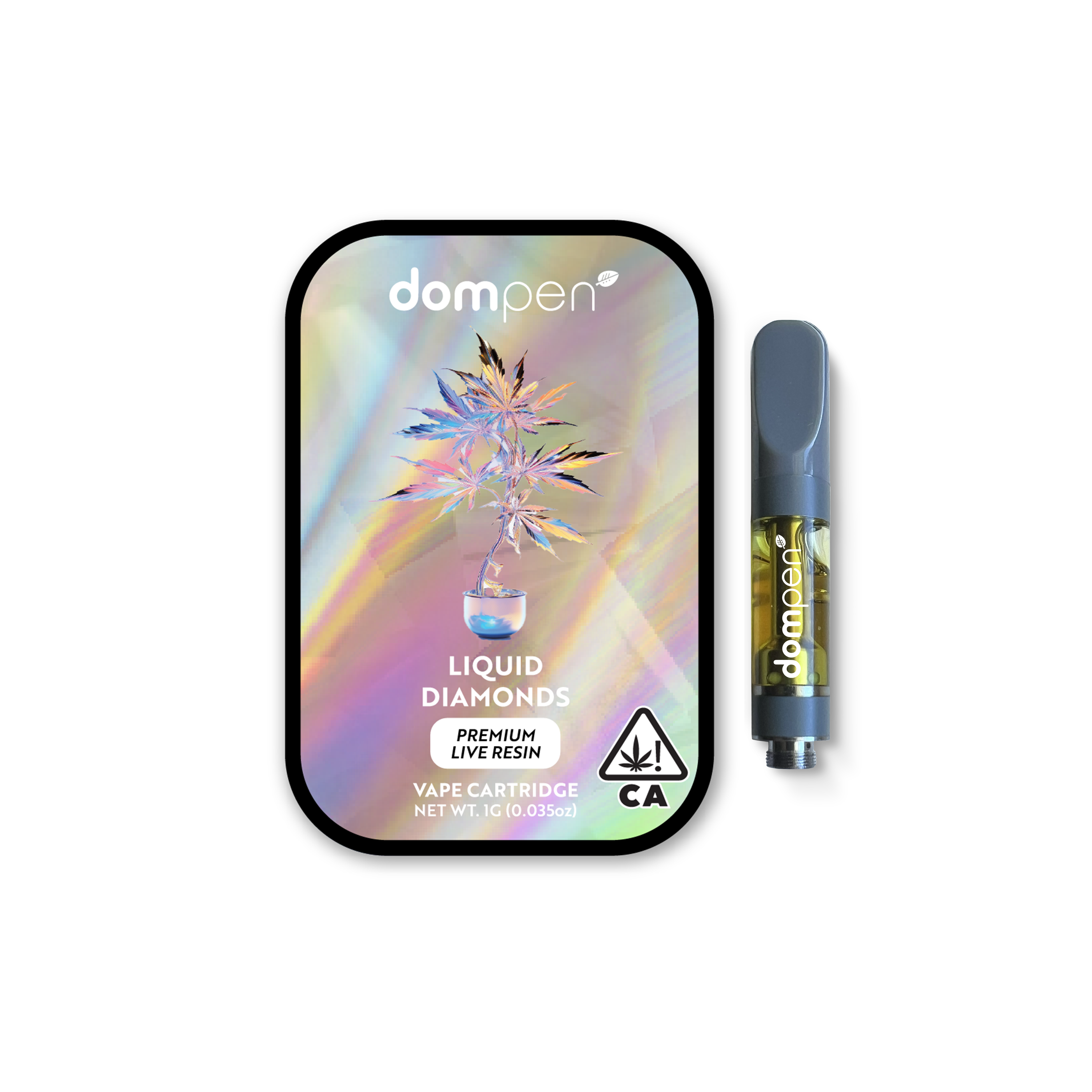 DOMPEN - DOM | APPLE TARTZ | 1G LIQUID DIAMONDS | CART