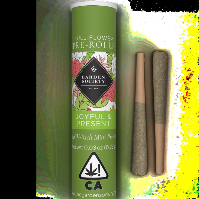 GARDEN SOCIETY - Garden Society | 0.75G Preroll 2PK | Pink Boost Goddess