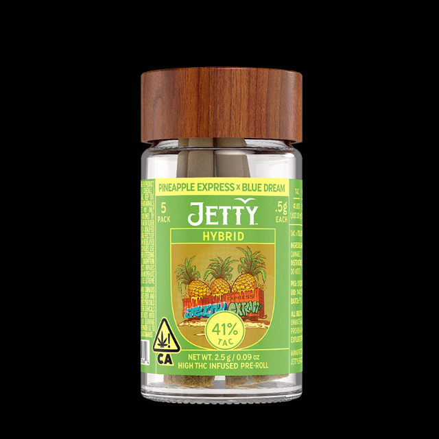 JETTY EXTRACTS - JETTY | PINEAPPLE EXPRESS X BLUE DREAM | H | 2.5G ...