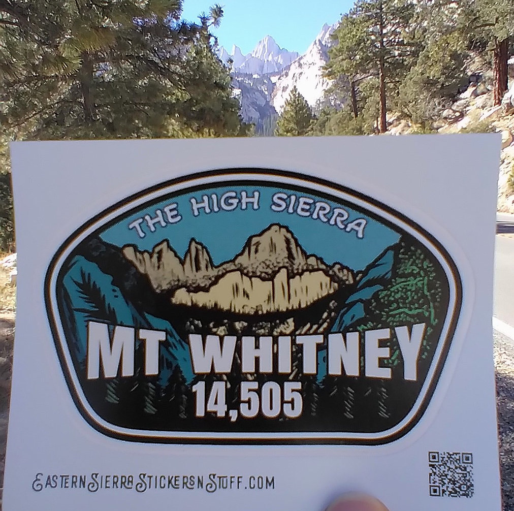 WILD ABOUT PRODUCTIONS - STICKER | MT. WHITNEY THE HIGH SIERRA