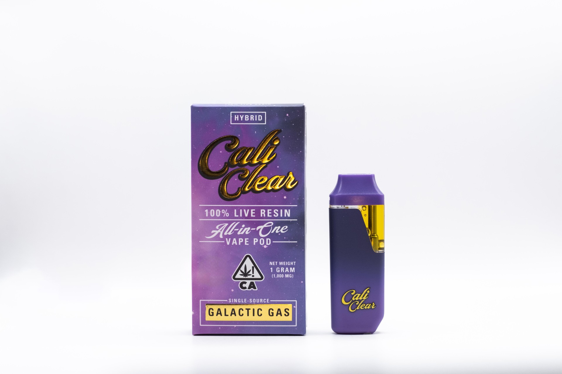 CALI CLEAR - Cali Clear | Galactic Gas | Hybrid | 1G Lr Disposable