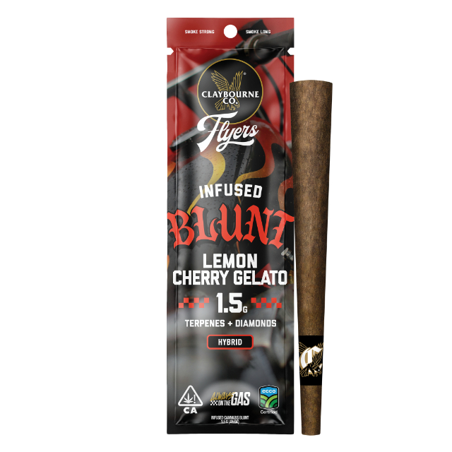 CLAYBOURNE CO. - CLAYBOURNE CO. | FLYERS | INFUSED BLUNT | 1.5G | LEMON ...