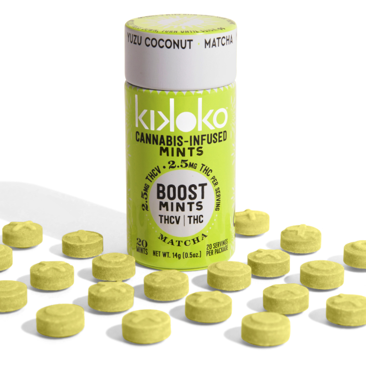 KIKOKO - Kikoko | Boost | THC:THCV | Yuzu Coconut | 20 Mints