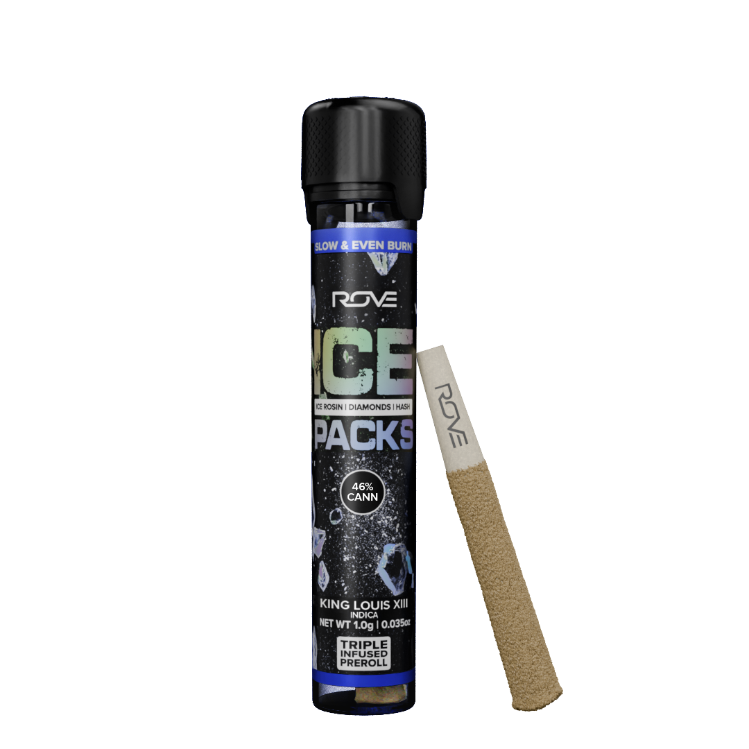 KING LOUIS XIII - ICE PACK INFUSED 1G PREROLL – Premium Cannabis ...