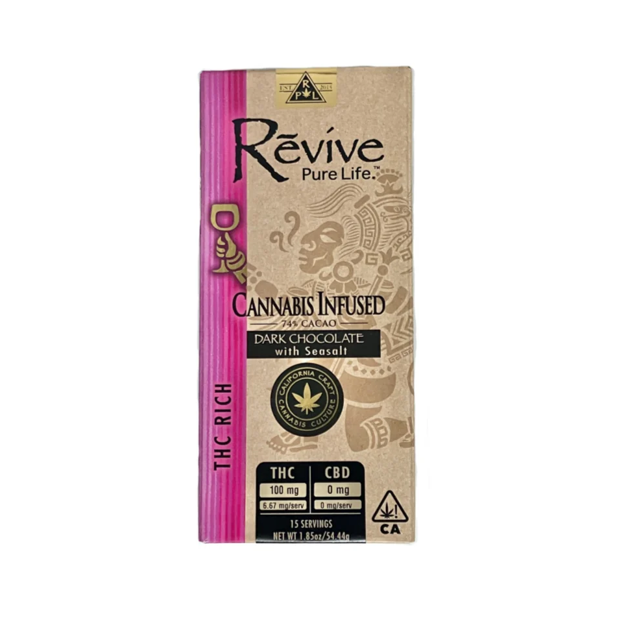 REVIVE - Revive - THC Dark Chocolate W/ Sea Salt 100MG