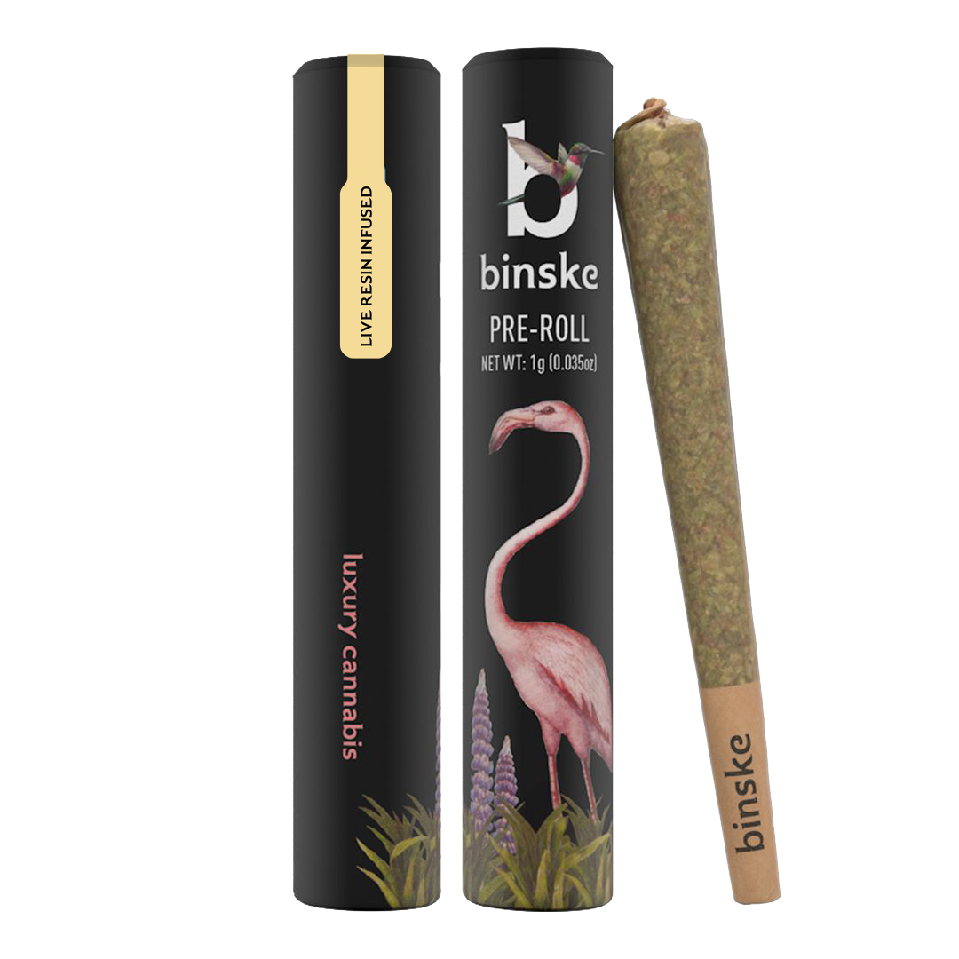 BINSKE - Sugar Biscuits | Live Resin Infused Pre-roll 1G BINSKE - Sugar Biscuits | Live Resin Infused Pre-roll 1G